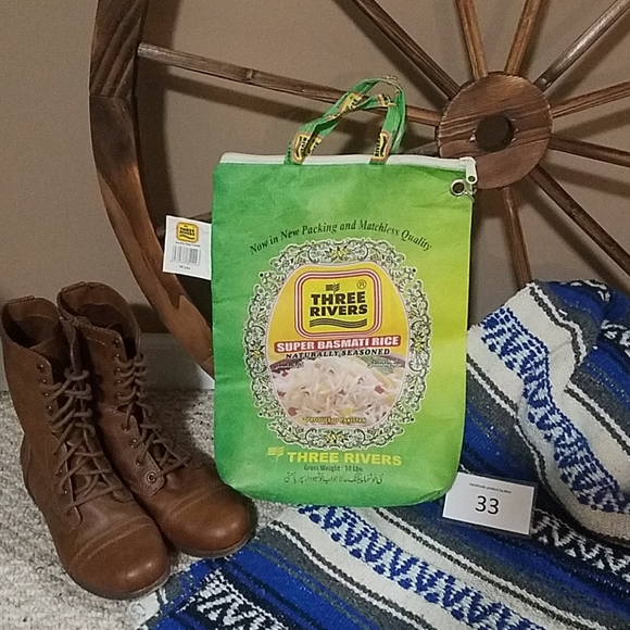Handmade | Bags | Upcycled Three Rivers Rice Bag | Poshmark